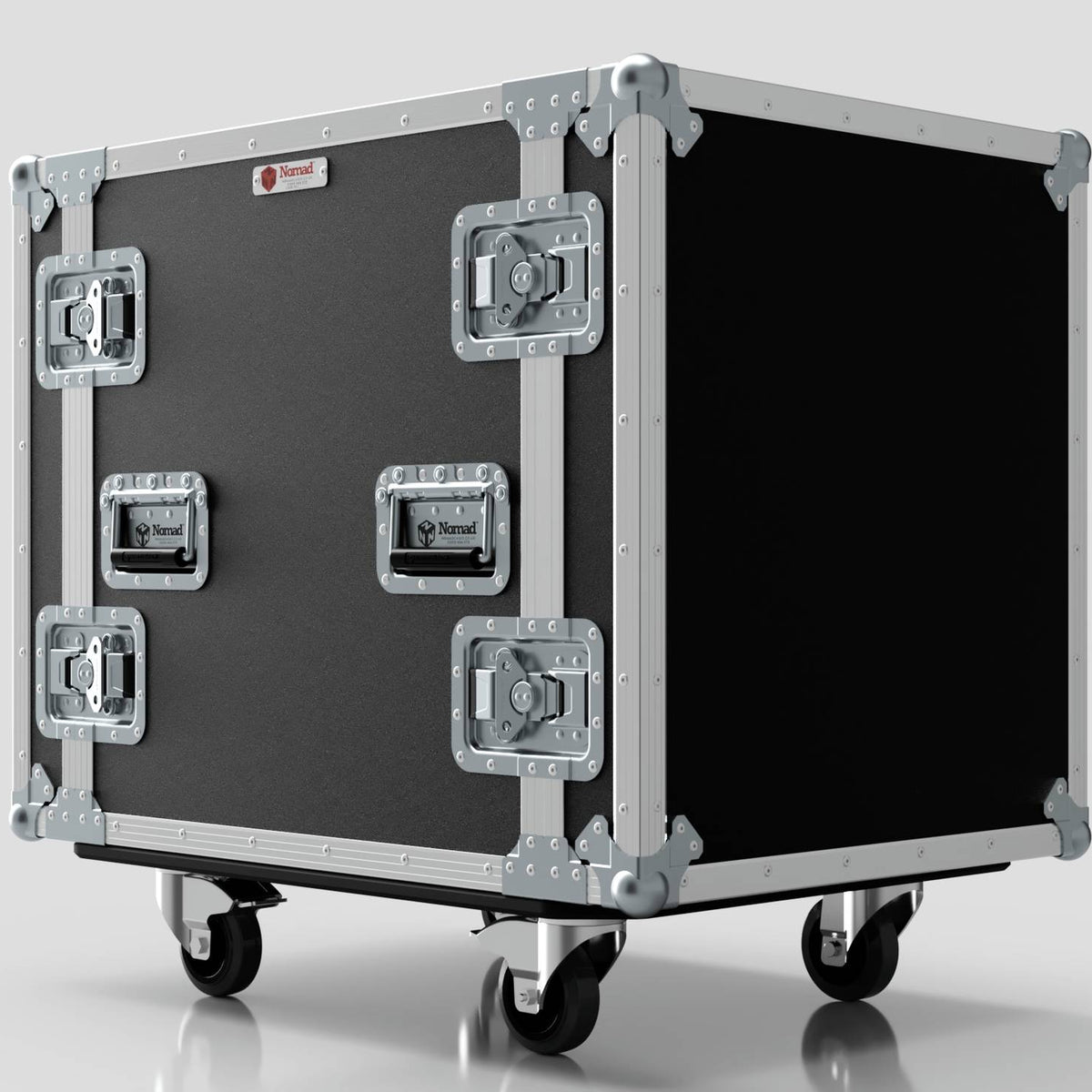 Mains Distro Shock Rack | 12U Case for 63A/125A Distribution – Nomad Casing